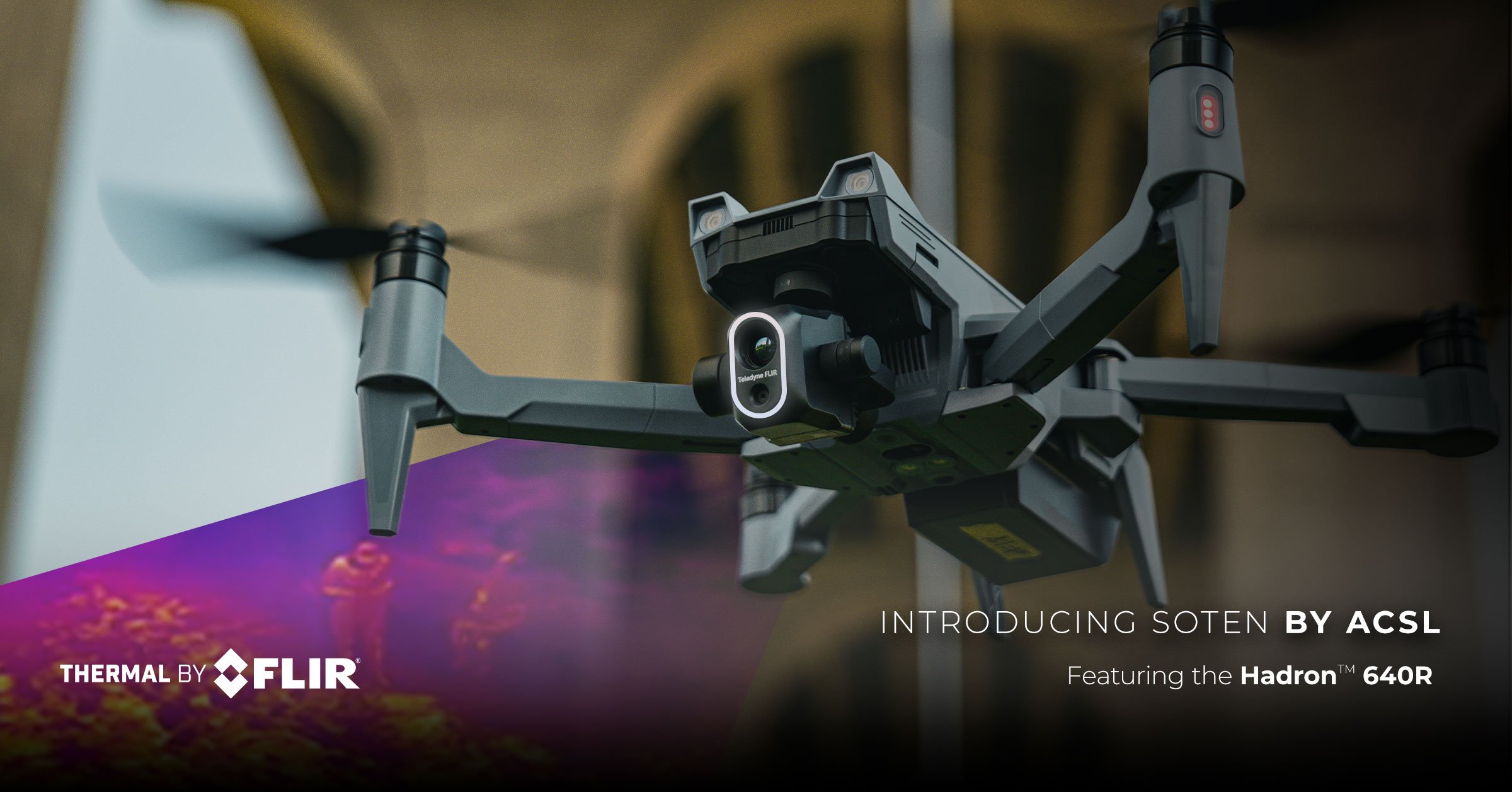 Teledyne FLIR OEM Announces Japanese Drone Manufacturer ACSL as New Thermal by FLIR Collaborator ...